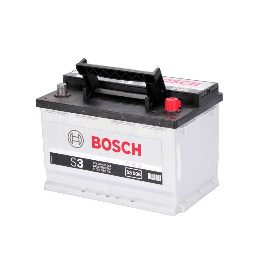 Nissan AKUMULATOR BOSCH SILVER S3 008 - 70AH 640A - 7410997552 - oficjalne archiwum Allegro