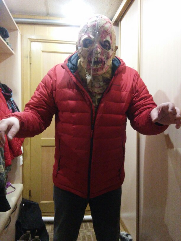 HALLOWEEN MASKA ZOMBIE STRASZNA POLECAM!TANIO! - 7179280126 - oficjalne ...