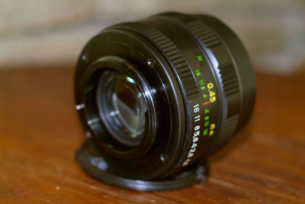 Obiektyw MC Helios 77m-4 f1,8/50mm. - 7681510376 - oficjalne archiwum ...