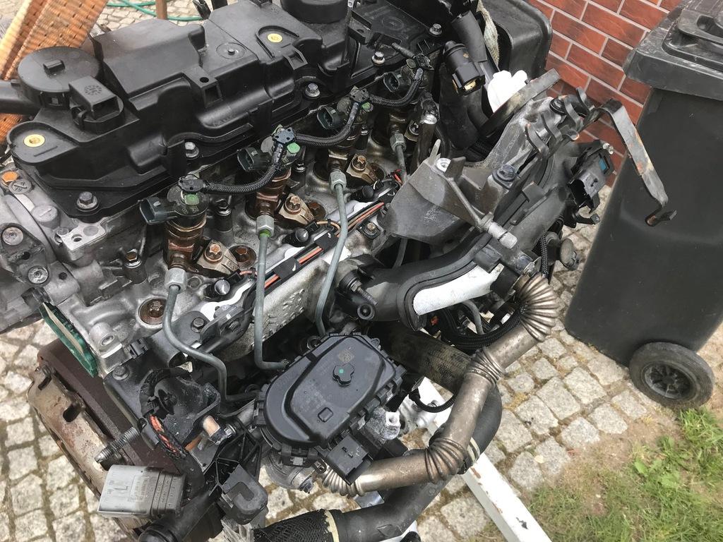 Silnik 1.6 blue-hdi 100 koni kpl. pompa+wtryski C4 - 7397365693 - oficjalne archiwum Allegro