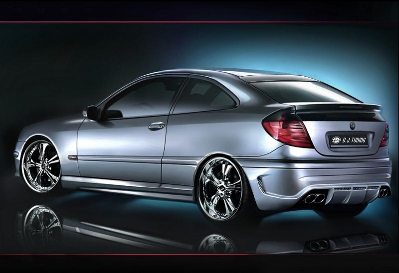 Mercedes W203 Sport Coupe Tuning - www.inf-inet.com