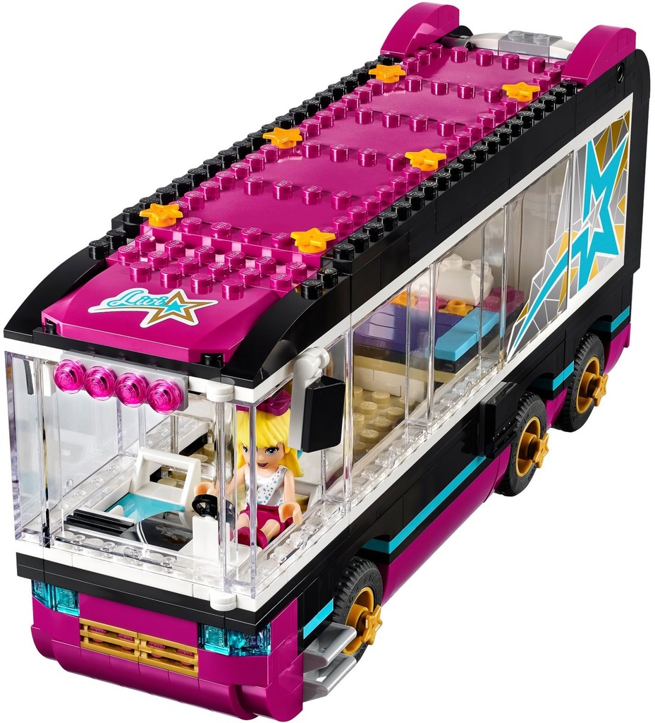 LEGO FRIENDS 41106 AUTOBUS BUS GWIAZDY POP sklep - 6936567335 ...