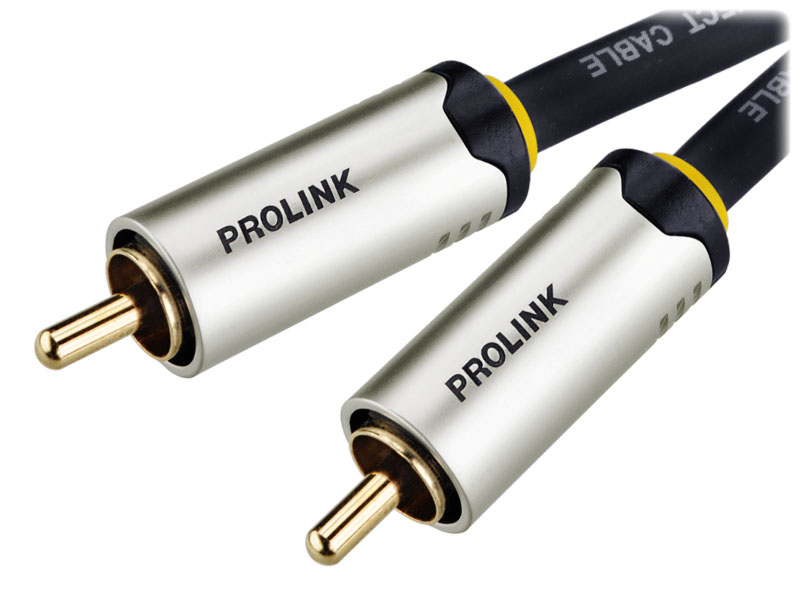 KABEL RCA PRZEWÓD DO SUBWOOFERA PROLINK FUTURA 2m - 5937662620 ...