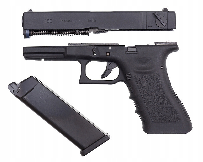 WE Replika ASG G18C Gen3 BlowBack - 7164989673 - oficjalne archiwum Allegro