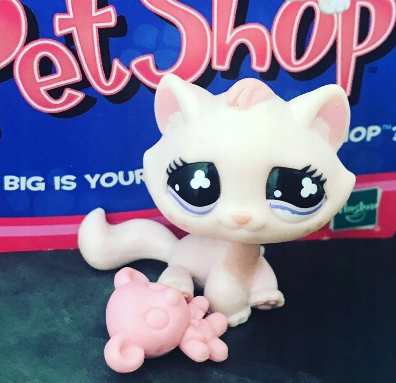 Littlest Pet Shop Kotek Taby #1660 Oryginalny LPS - 7514094708 ...