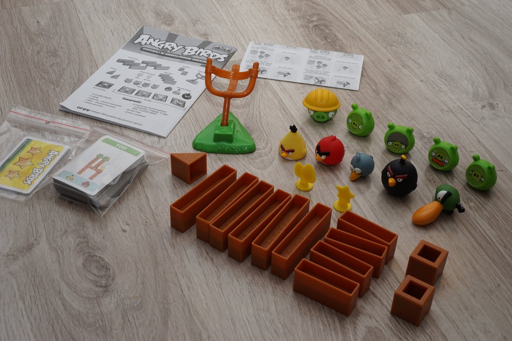 Gra "Angry Birds" - Mattel - 7248304214 - oficjalne archiwum Allegro