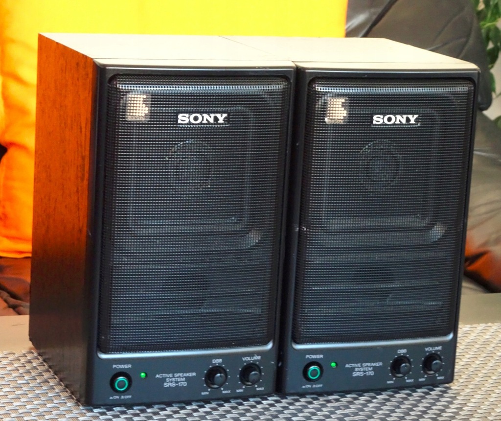 SONY SRS-170 - Aktywny zestaw głośnikowy - Japan - 7611375566 ...