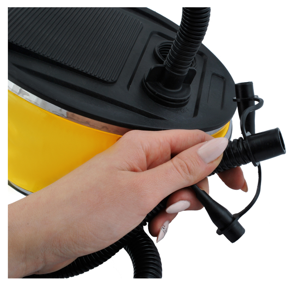 POMPKA NOŻNA DO MATERACA BASENU PONTONU +ODSYSANIE - 7365027396 ...