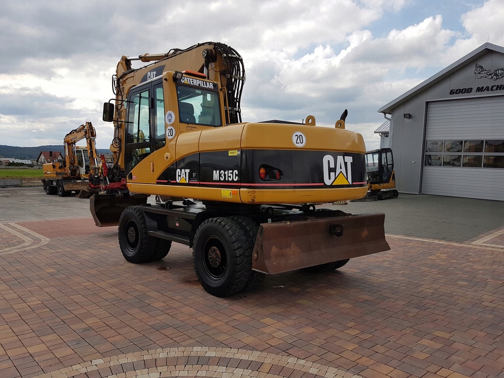 Koparka kołowa Caterpillar 315C, 313C, 316C Cat - 7532451701 ...