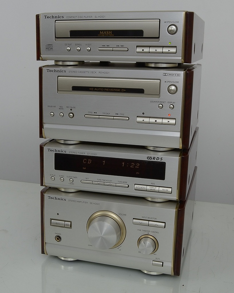 TECHNICS SE-HD501 Wysokiej klasy system muzyczny . - 7291790947 - oficjalne archiwum Allegro
