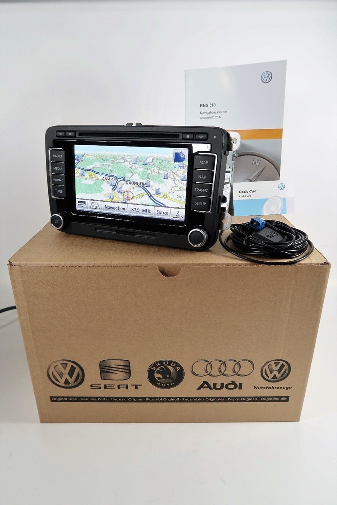 NAWIGACJA VW RNS 510 R RACHUNEK GWRANCJA GPS MAPY - 7112651288 - oficjalne archiwum Allegro