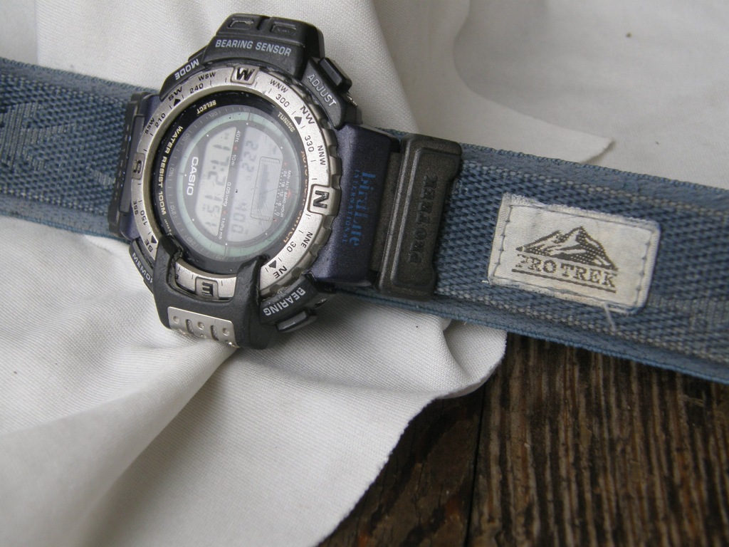 CASIO PROTREK PRT-40 TRIPLE SENSOR KULTOWY ZEGAREK - 6949976050 ...