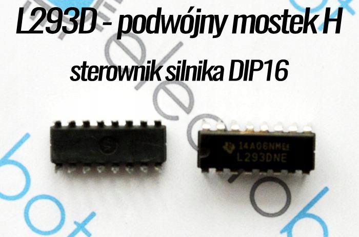 L293D - podwójny mostek H sterownik silnika DIP16 - 6814550649 - oficjalne archiwum Allegro