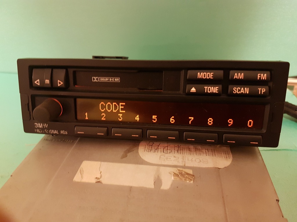 Radio bmw e30 e36 e32 e34 becker be 2450 rarytas - 7172397840 ...