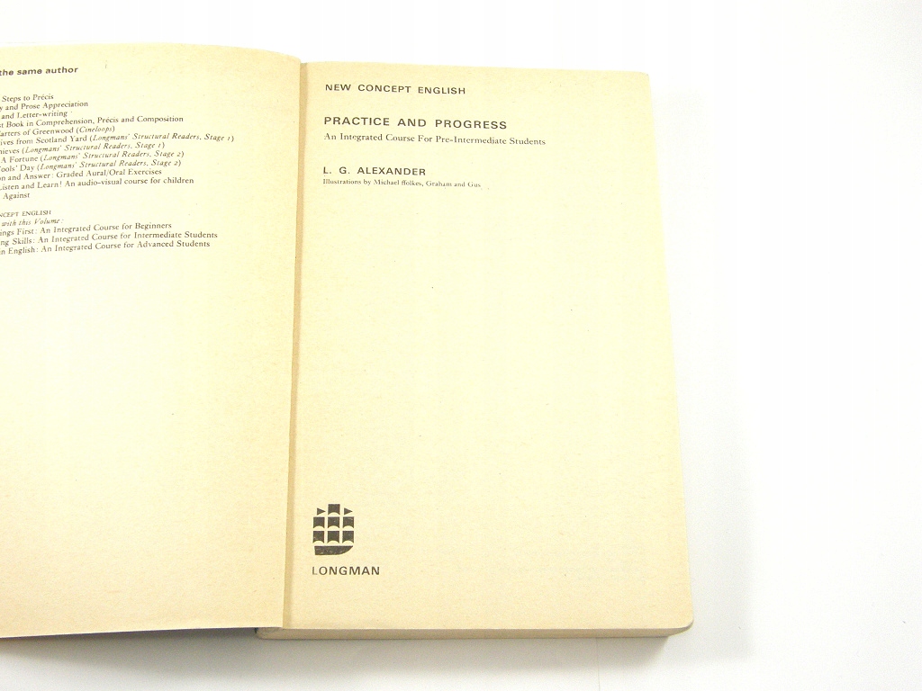 Practice and Progress (Alexander / Longman, 1977) - 7438938376 ...