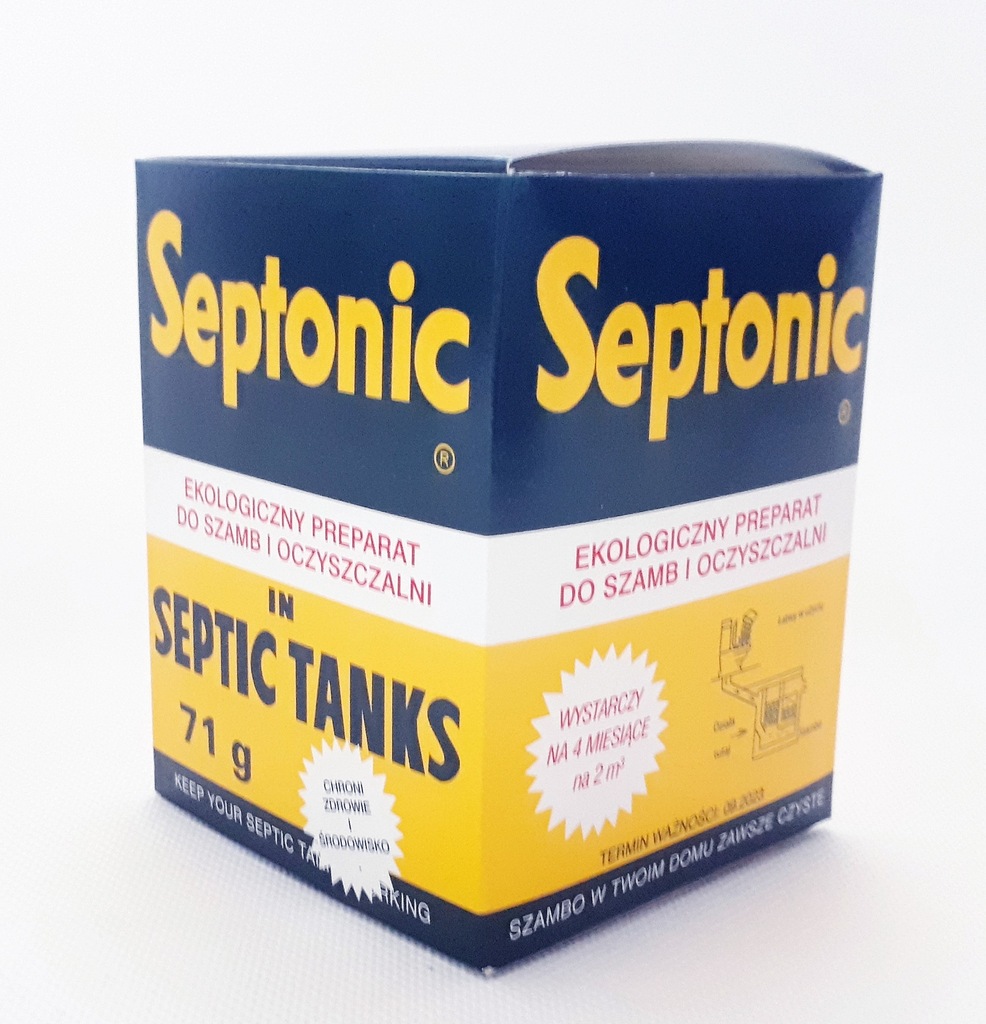 SEPTONIC ekologiczny środek do oczyszczalni szamb - 7281842170 ...