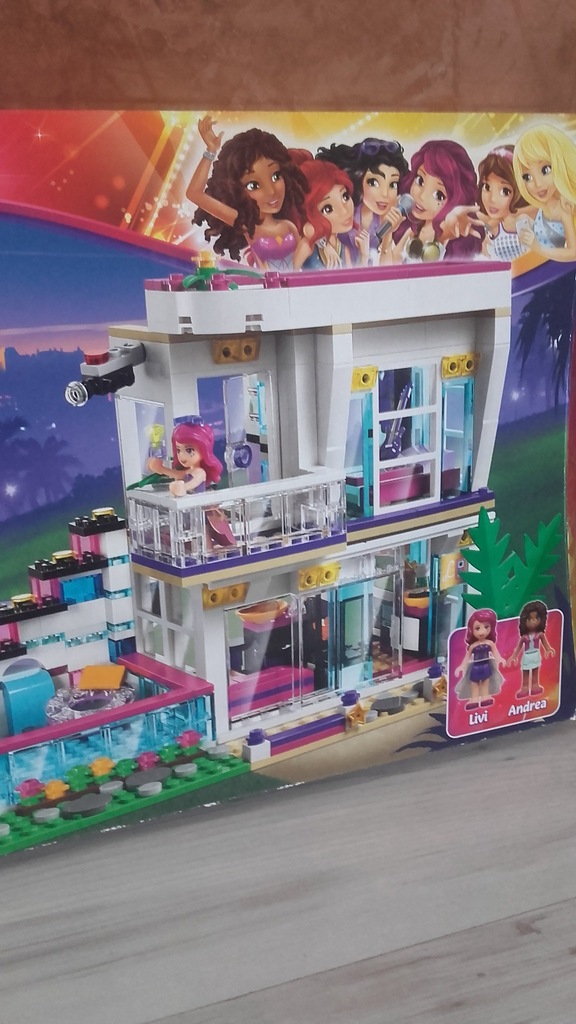 LEGO FRIENDS DOM GWIAZDY POP LIVI 41135 - 7080031781 - oficjalne ...