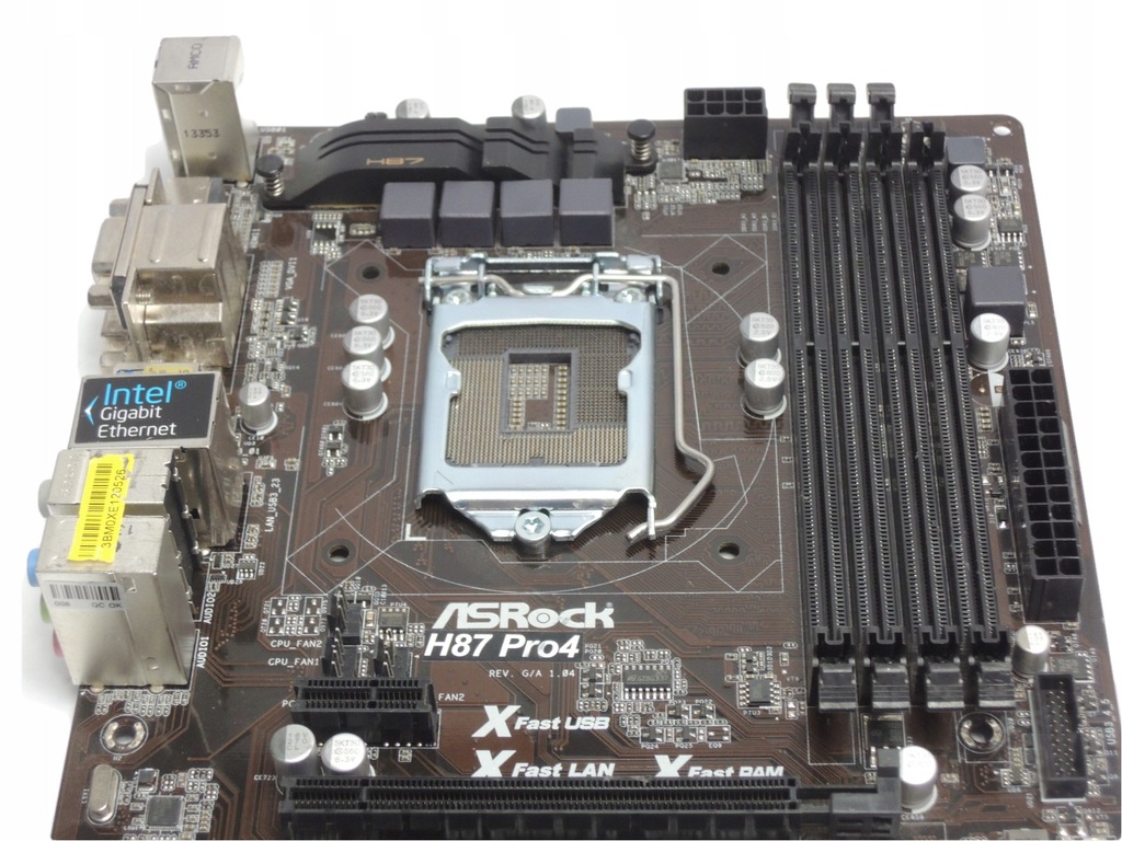 ASRock H87 Pro4 Płyta główna - 7429570100 - oficjalne archiwum Allegro