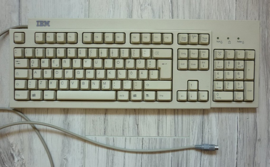 Stara klawiatura IBM KB-7953 Unikat !! - 7410214884 - oficjalne ...