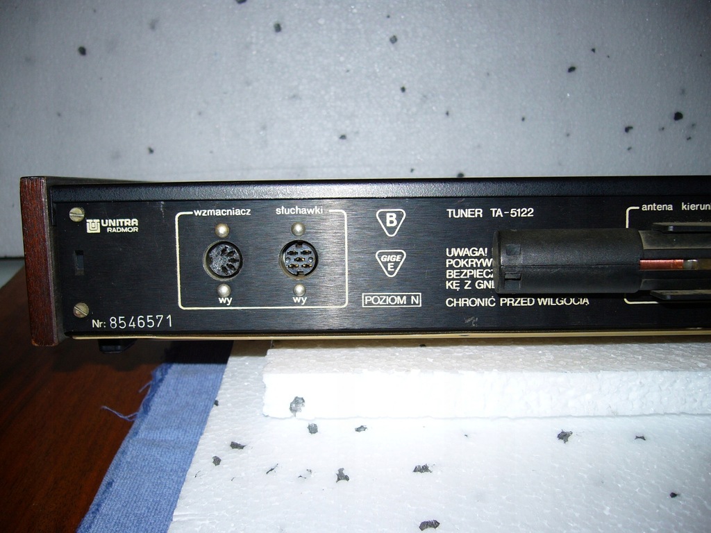 Tuner AM RADMOR 5122 - czarny - 7579731845 - oficjalne archiwum Allegro