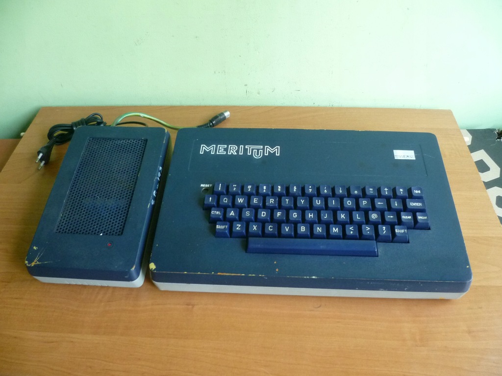 Polski komputer MERITUM 1 Prawdziwy UNIKAT Zobacz - 7445410962 ...