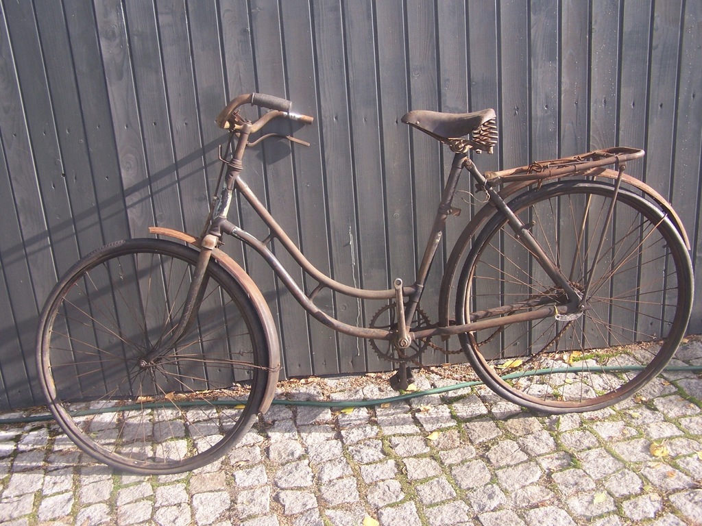 Stary rower damka Diamant Bałtyk Kamiński Torpedo - 7669852734 ...