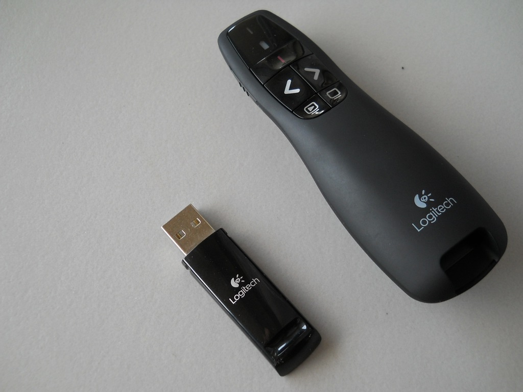 Prezenter Logitech Wireless R400 odbiornik C-U0014 - 7256746110 ...