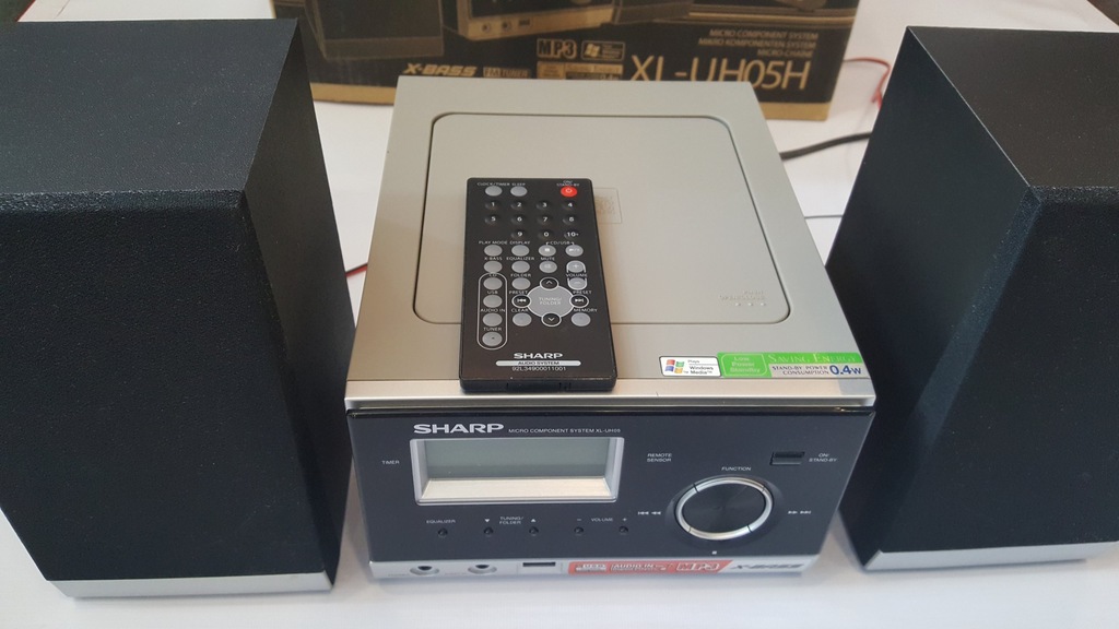 Mini wieża SHARP XL-UH05H pilot - 7708500705 - oficjalne archiwum Allegro