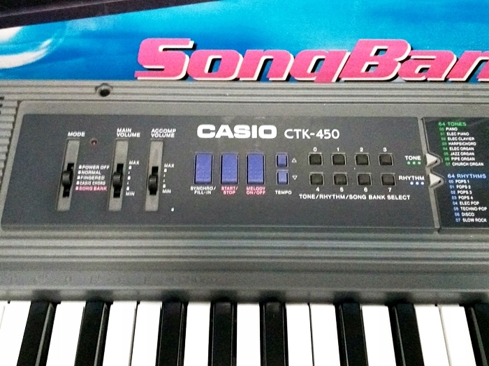 KEYBOARD CASIO CTK-450 !!! OKAZJA !!! - 7704380038 - oficjalne archiwum ...