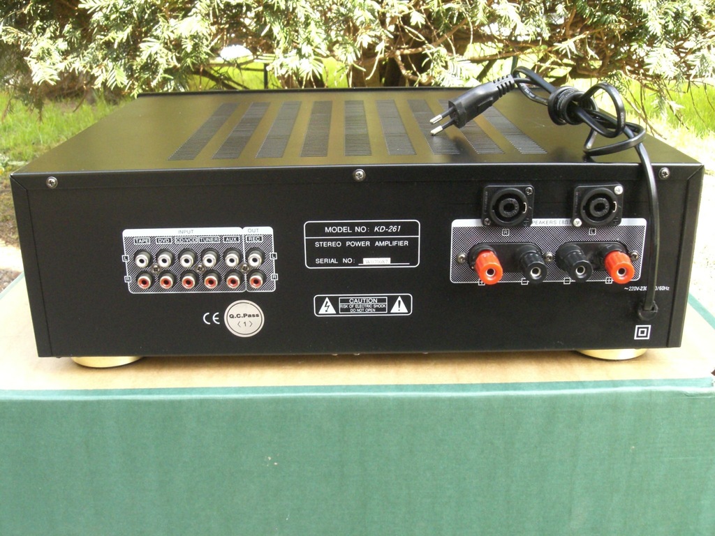 Wzmacniacz CONRAD-KODA KD-261 - 7370042725 - oficjalne archiwum Allegro