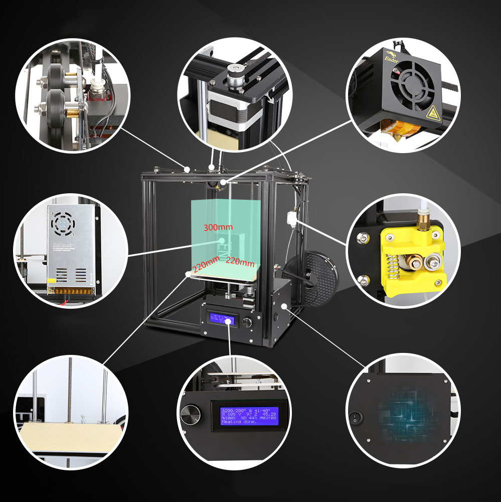 Drukarka 3D Creality ENDER-4 POLSKA DYSTRYBUCJA - 7156524209 ...