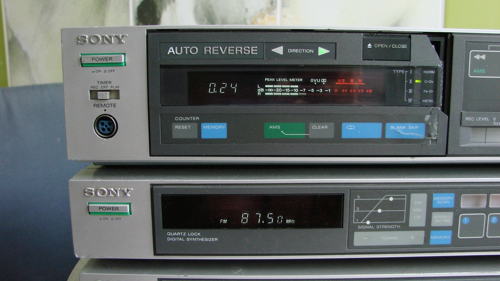 Sony TC-V7,ST-V5L,TA-V5 100% Sprawne - 7408273444 - oficjalne archiwum ...