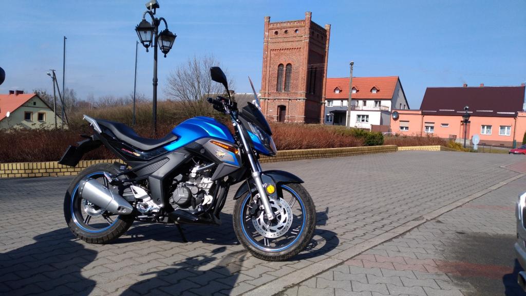 Motocykl Junak RS 125 PRO kat.B chłodzenie cieczą - 7297849519 ...