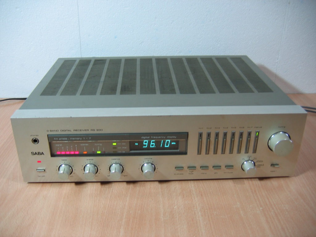 AMPLITUNER SABA RS 930 - 7085576794 - oficjalne archiwum Allegro