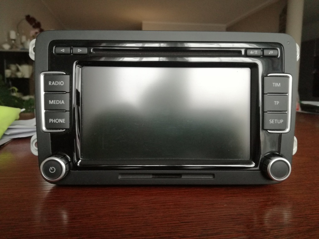 VW Fabryczne radio RDS 510 z kodem - 7245879938 - oficjalne archiwum Allegro