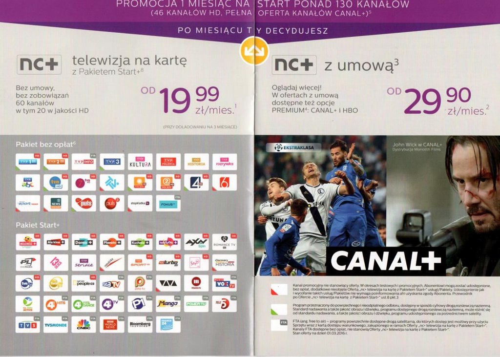 Zestaw telewizja na kartę nc+ Start+ na 12mc 5800S - 6962116355 ... Zestaw telewizja na kartę nc+ Start+ na 12mc 5800S - 6962116355 ...