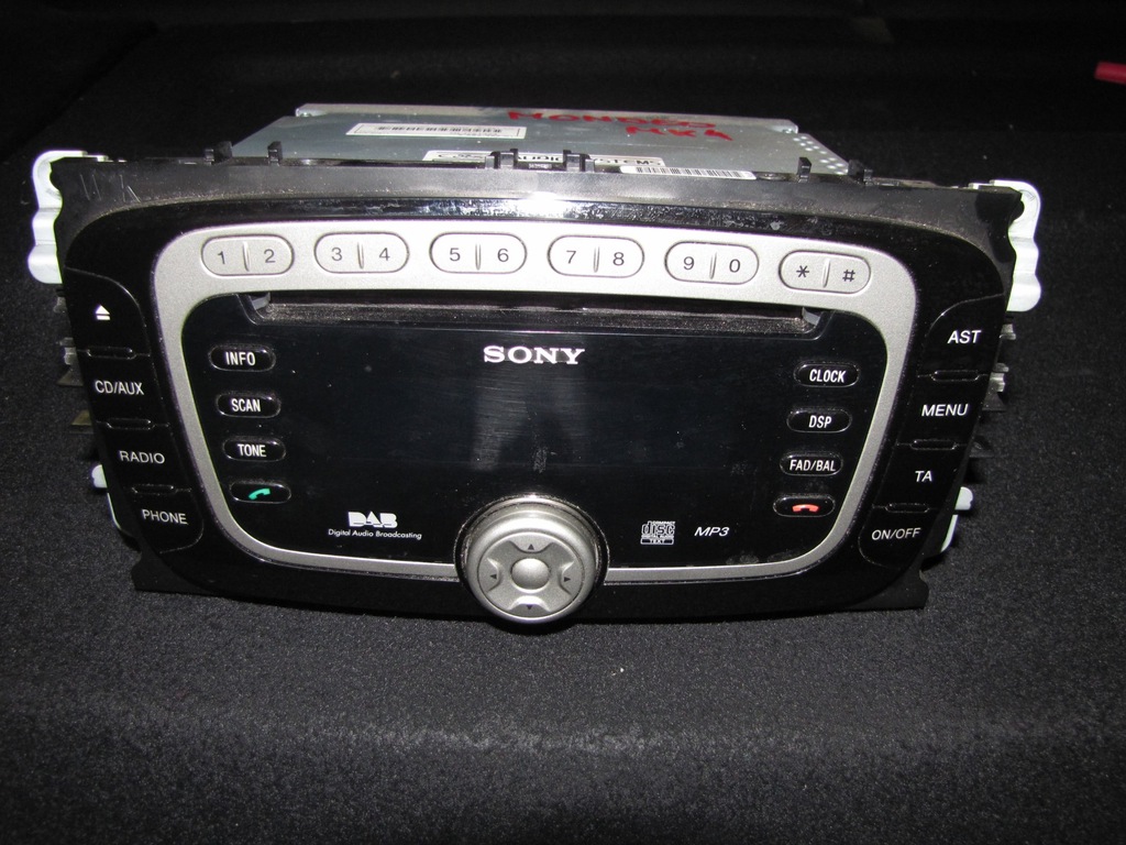 RADIO CD MP3 SONY FORD MONDEO MK4 CDX-5F611 - 6756030646 - oficjalne ...