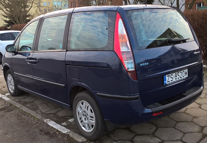 FIAT ULYSSE 2.0 JTD 2004 CITROEN C8 PEUGEOT 807 - 7123454128 - oficjalne archiwum Allegro