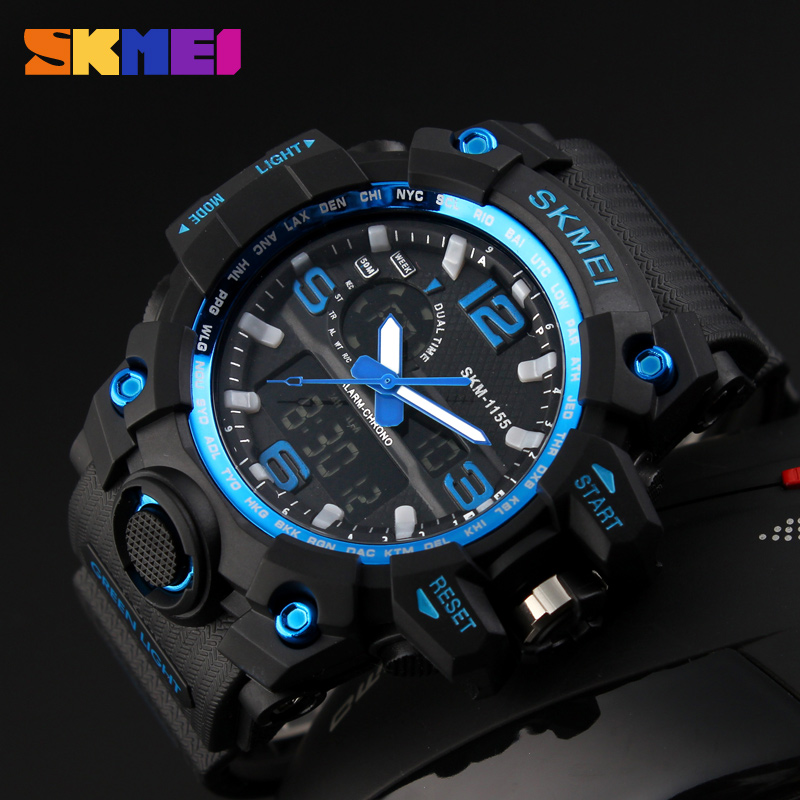 Sportowy Zegarek SKMEI SKM-1155 Niebieski - 6928437238 - oficjalne ...