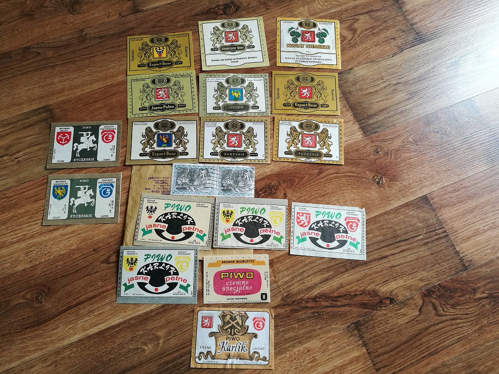 Etykieta Browar Namysłów Piwo Karlik Kłodnica - 7195722639 - oficjalne archiwum Allegro