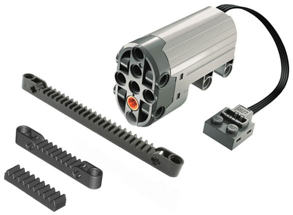 Silnik Servo 88004 LEGO + zębatki POWER FUNCTIONS - 7096510387 ...