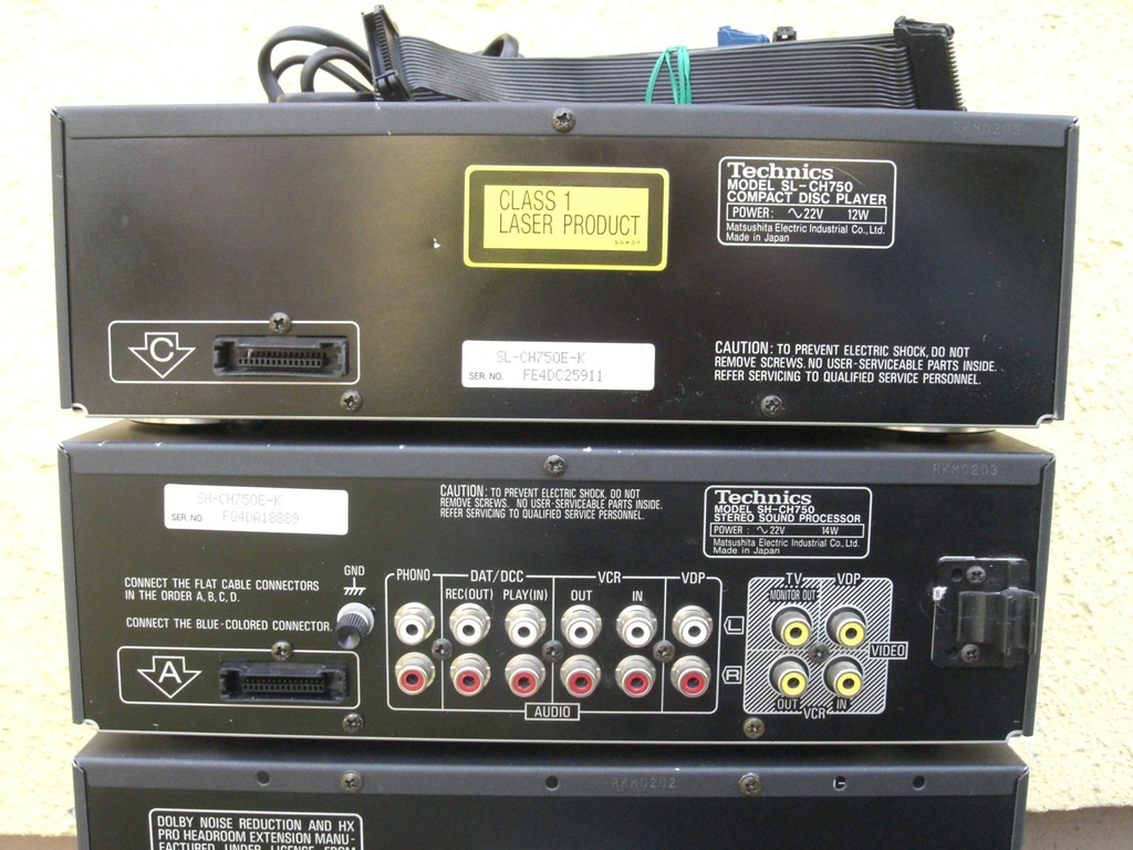 Wieża TECHNICS SA-CH750 - 7275052591 - oficjalne archiwum Allegro