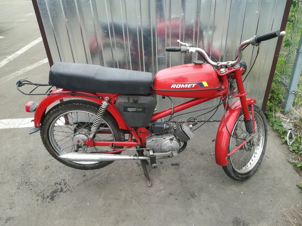 MOTOROWER ROMET OGAR 205 1989r - 7596786281 - oficjalne archiwum Allegro