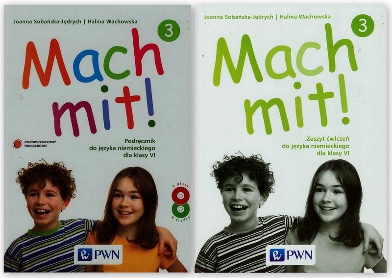 MACH MIT! 3 Komplet + CD Niemiecki PWN - 7151224486 - oficjalne ...