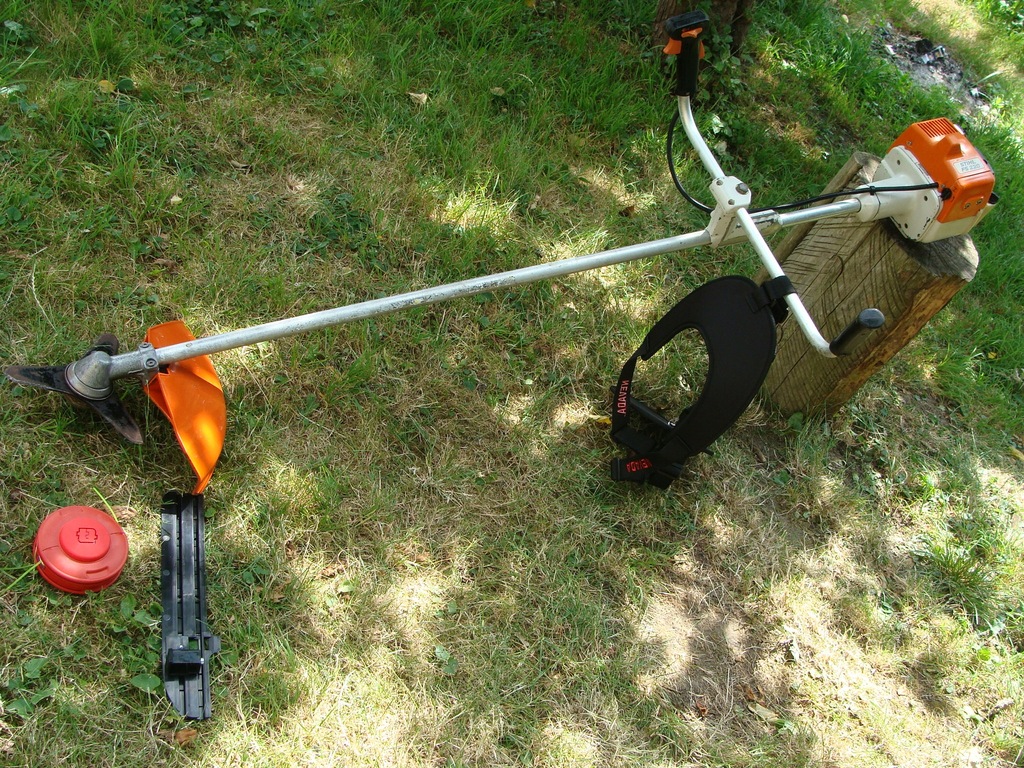 KOSA SPALINOWA STIHL FS 220 + NÓŻ !!! - 7442695176 - oficjalne archiwum ...