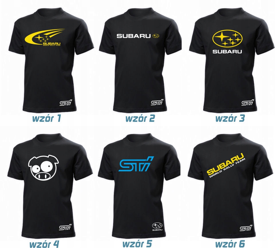 Koszulka Subaru STI Impreza t-shirt - 7099645860 - oficjalne archiwum ...