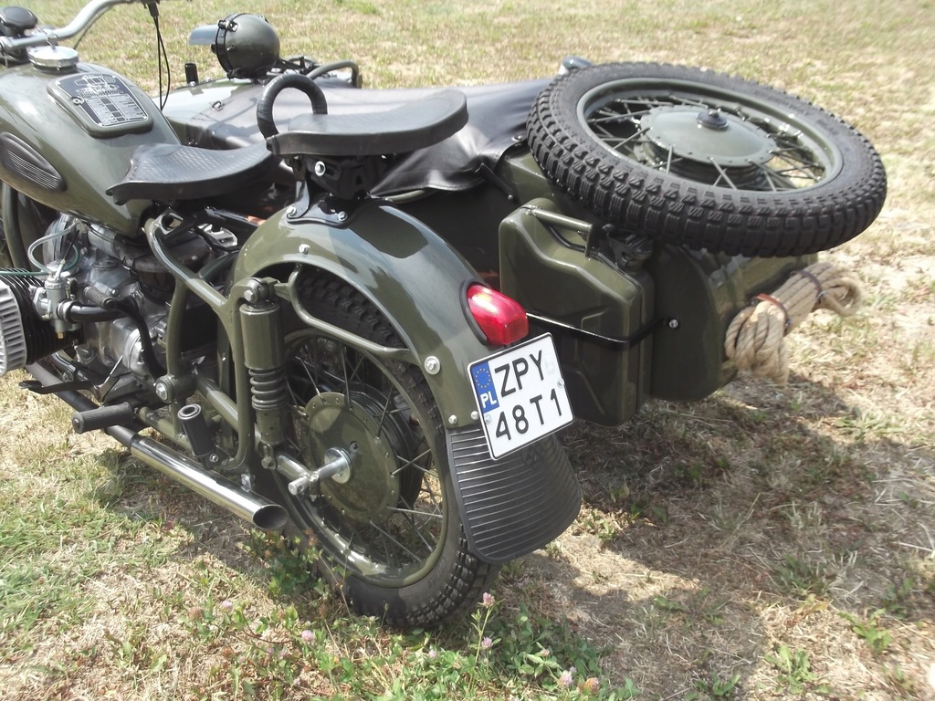 K-750 DNIEPR M-72 URAL MW-750 WOJSKOWY NOWY OKAZJA - 7440679586 ...