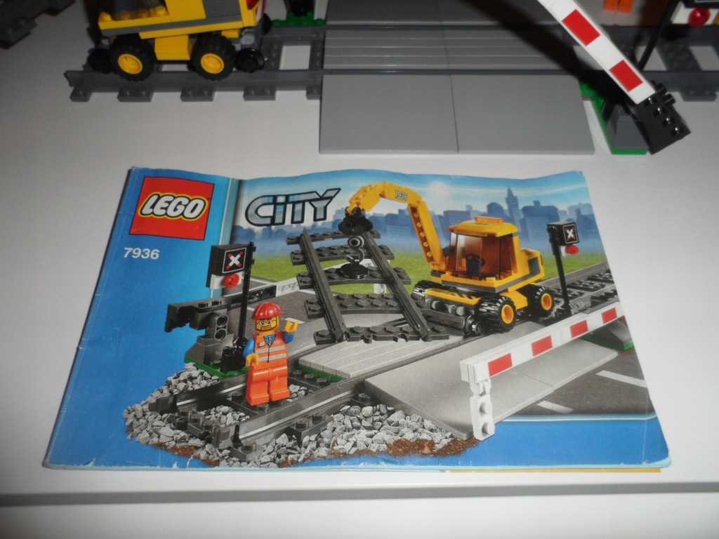 LEGO City Przejazd kolejowy 7936 - IDEAŁ - UNIKAT - 7538191628 ...
