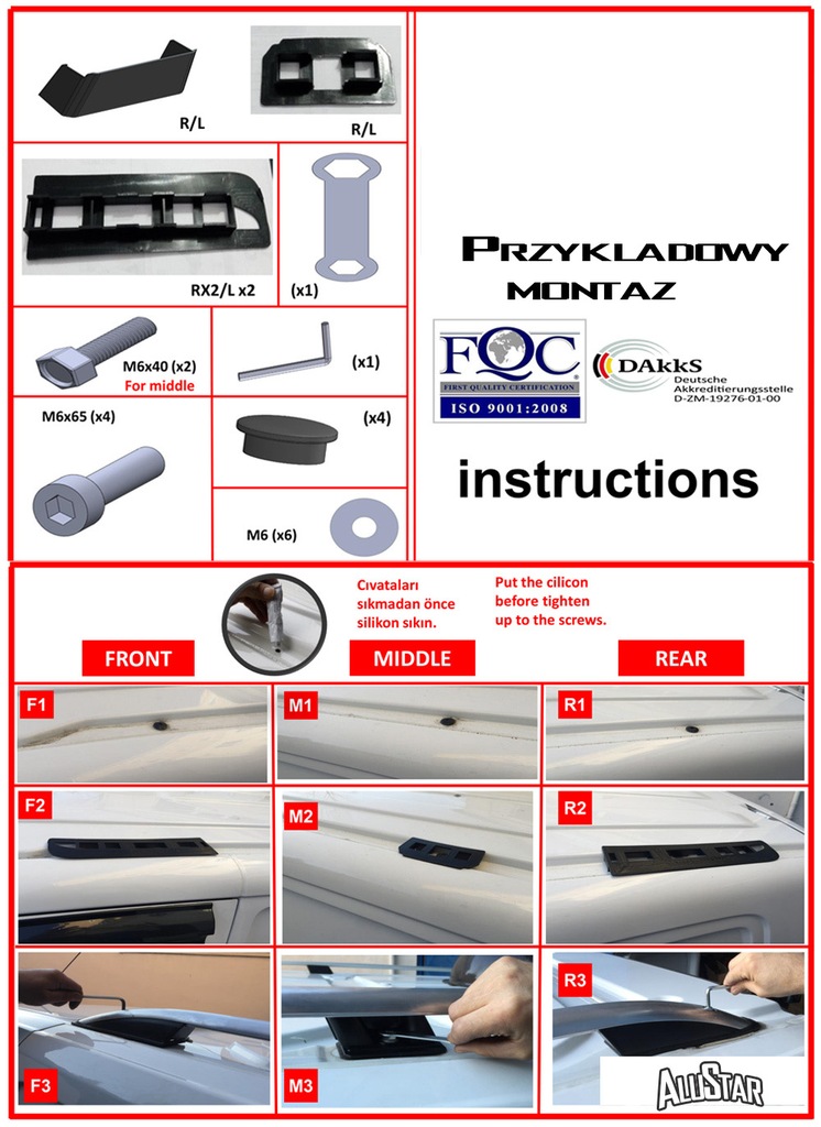 Relingi Samochodowe VW T5 T6 Srebrne KR - 7433243893 - oficjalne ...
