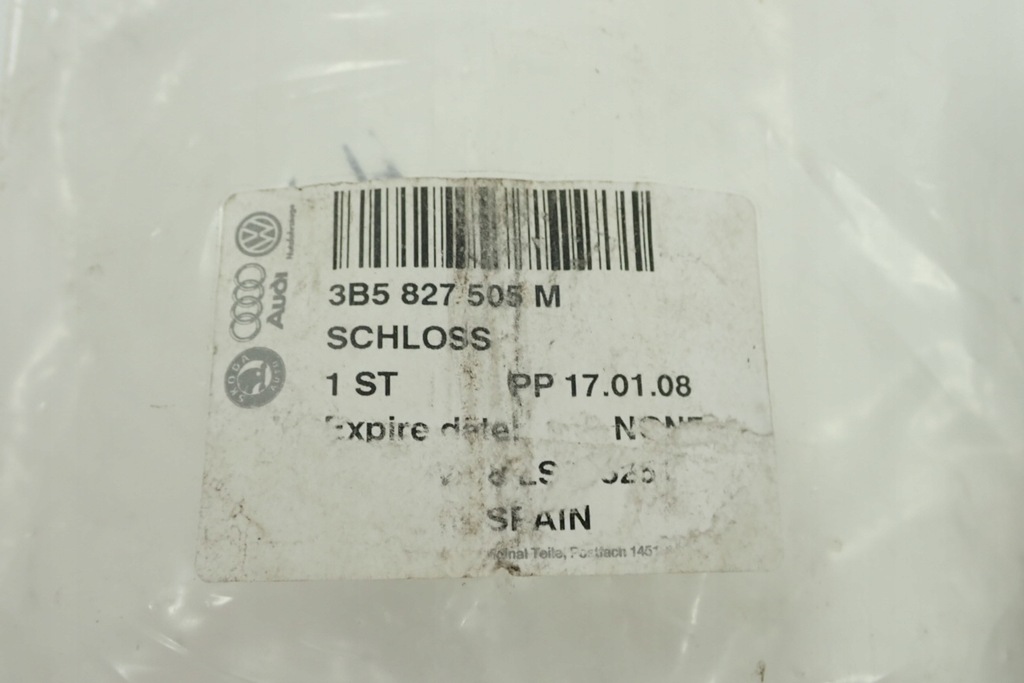 VW PASSAT B5 ZAMEK TYLNEJ KLAPY 3B5827505M ORGINAŁ - 7469230113 ...